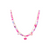 Colorful Disk Necklace & Charm Duo - Tadpoles and Tiddlers