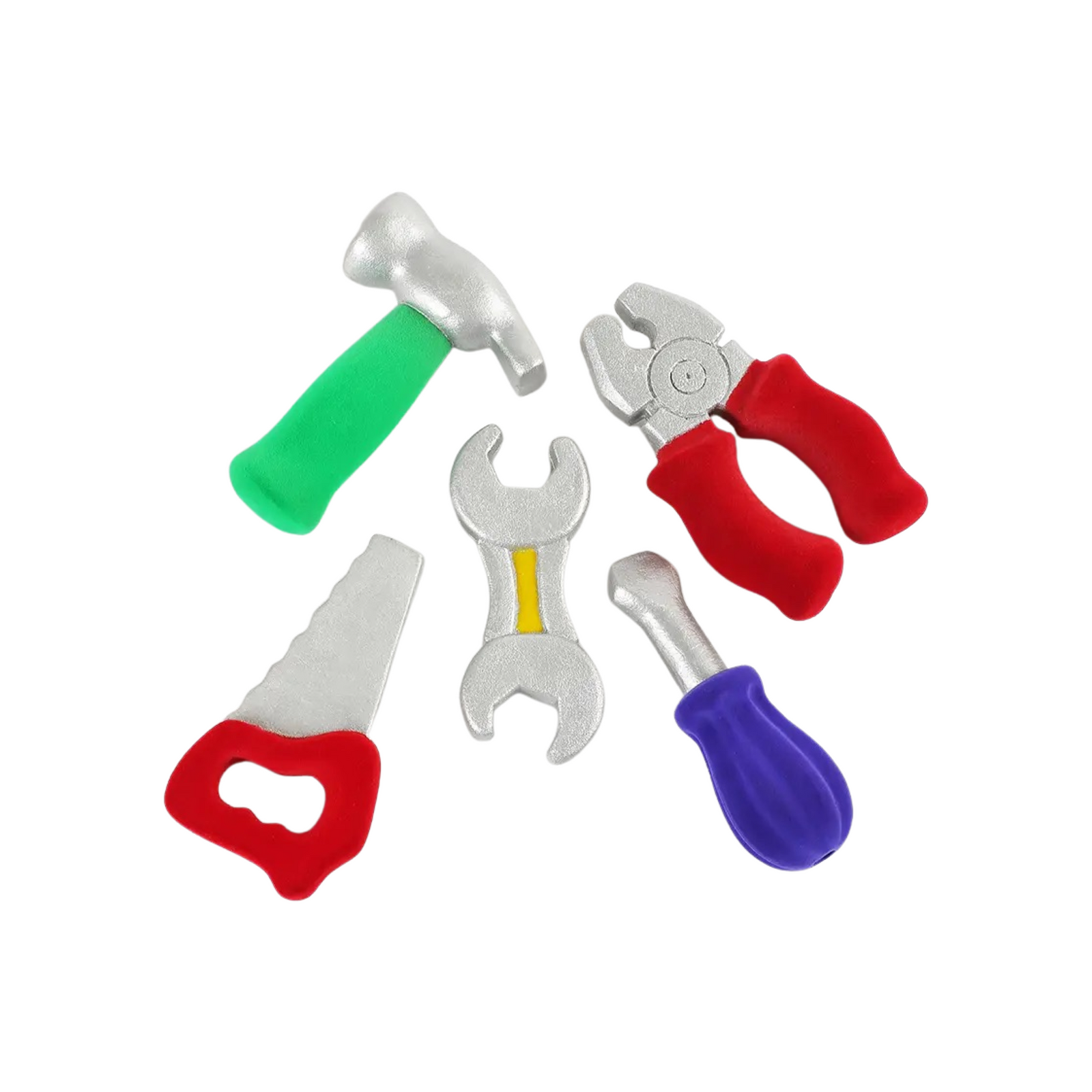 5-Piece Soft Rubber Foam Tool Set - Tadpoles and Tiddlers